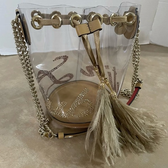 Christian Louboutin | Bags | Christian Louboutin Marie Jane Bucket Bag ...
